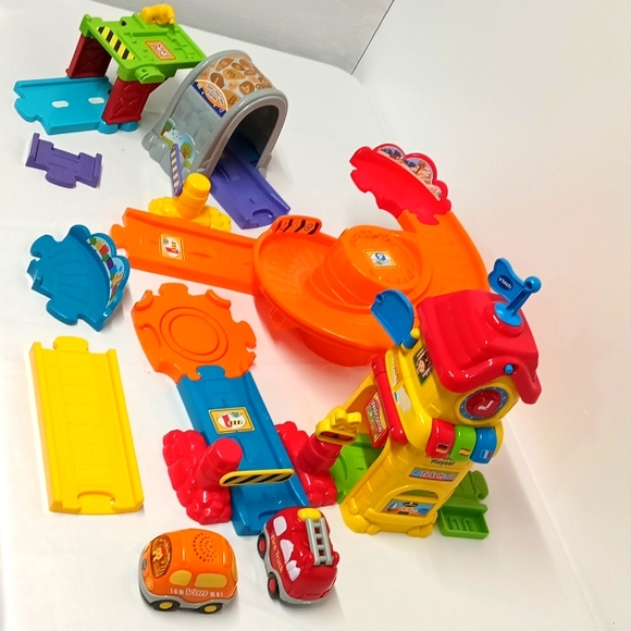 vtech | Toys | Vtech Toys Train Station Choochoo Train 4 Way Lot ...